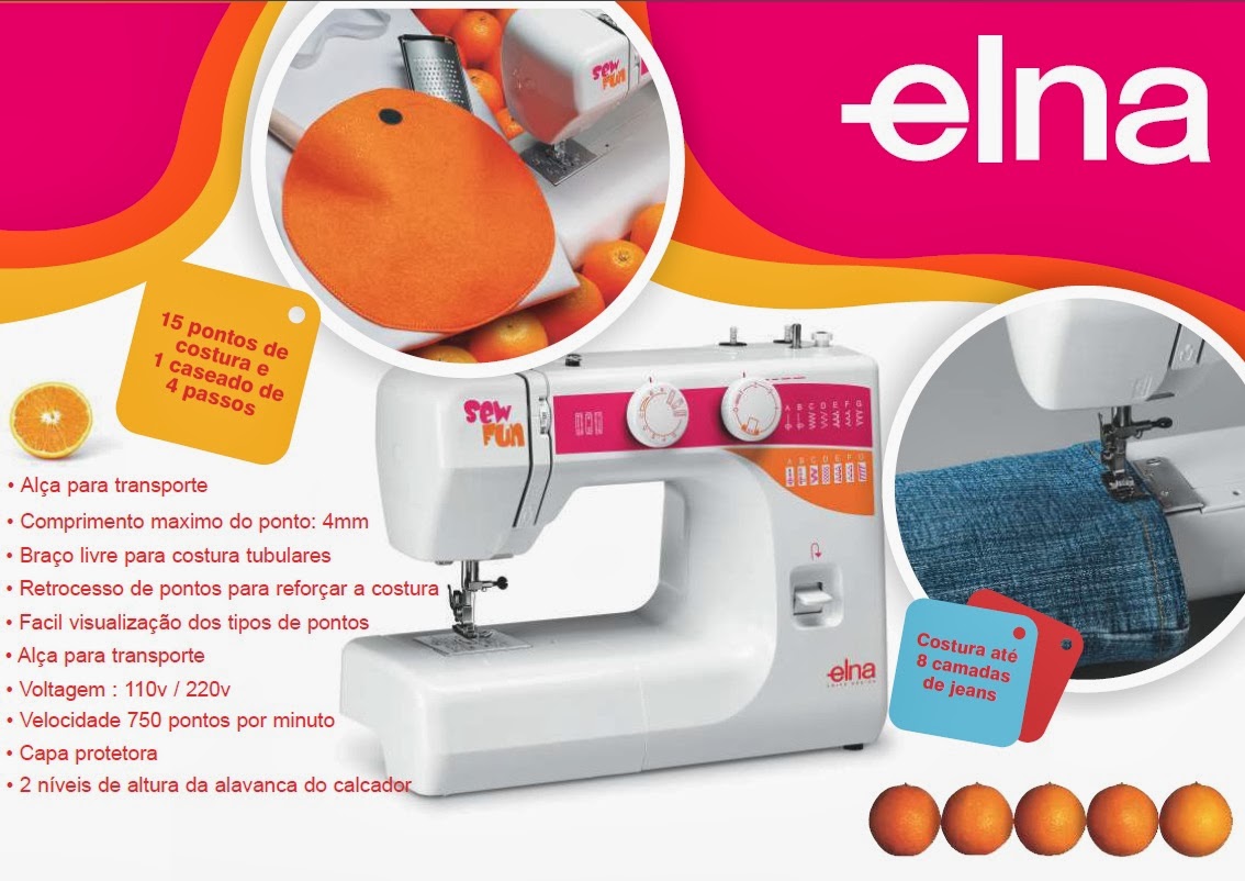 elna sew fun destaque - Blog Dayse Costa